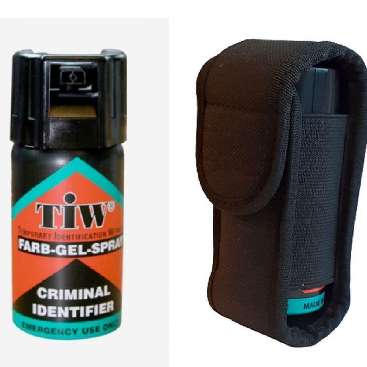Farb-Gel Self Defence Spray with Pouch - Tactical Things