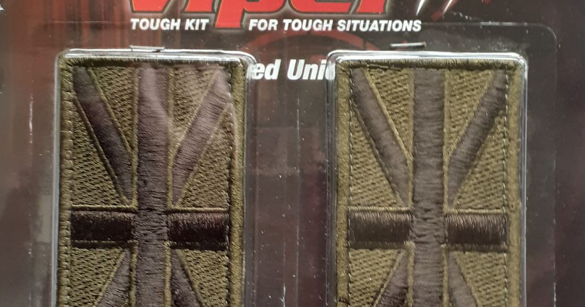Subdued Union Jack Patches - Tactical Things