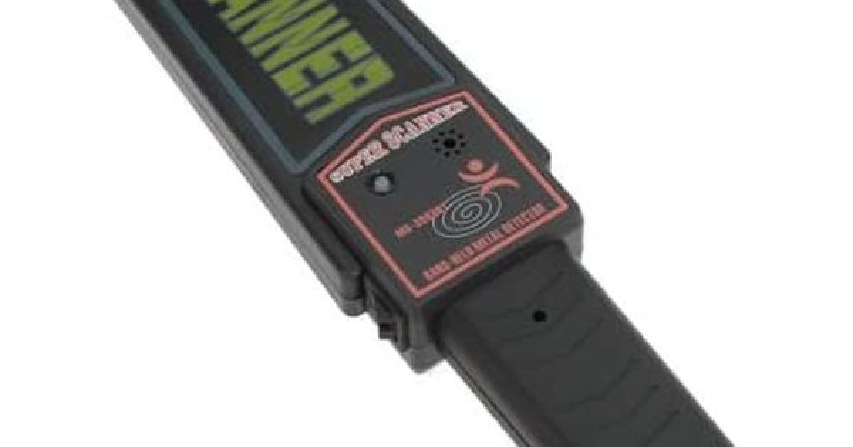Security Hand Held Metal Detector - Tactical Things