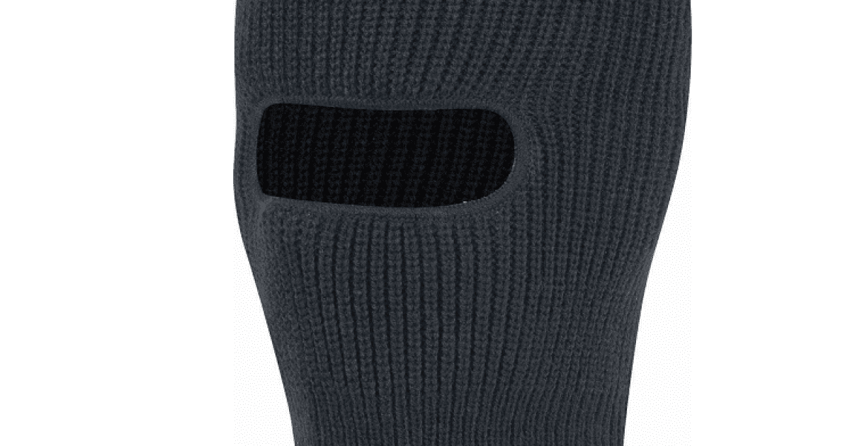 Open Face Balaclava – Black Covert - Tactical Things