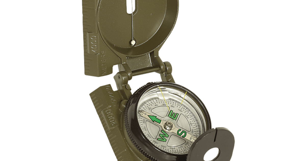 Lensmatic Military Folding Compass - Tactical Things