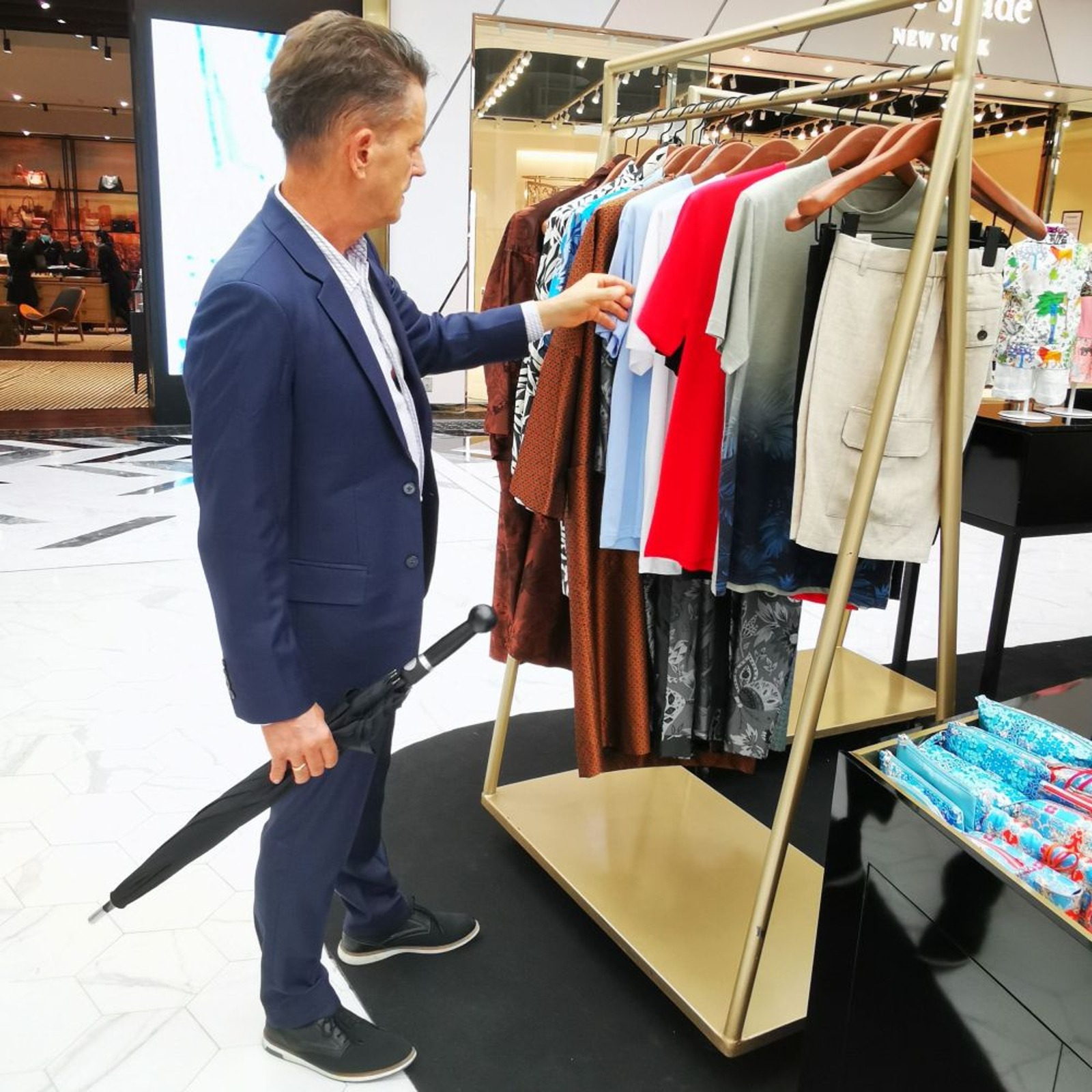 Security Umbrella 'City-Safe' - (Knob Handle) - Tactical Things