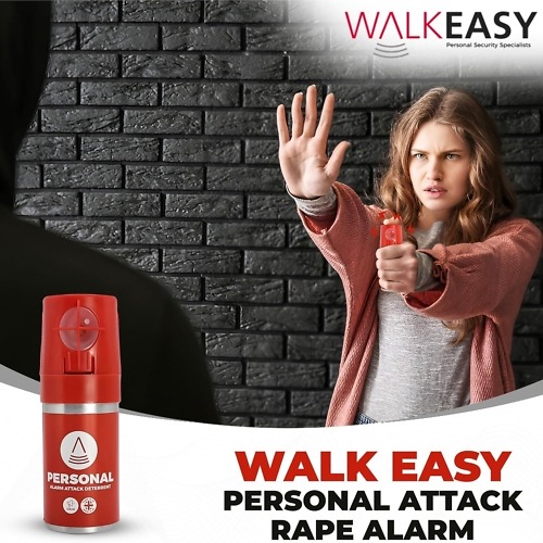 Walk Easy Personal Attack Rape Alarm - Tactical Things